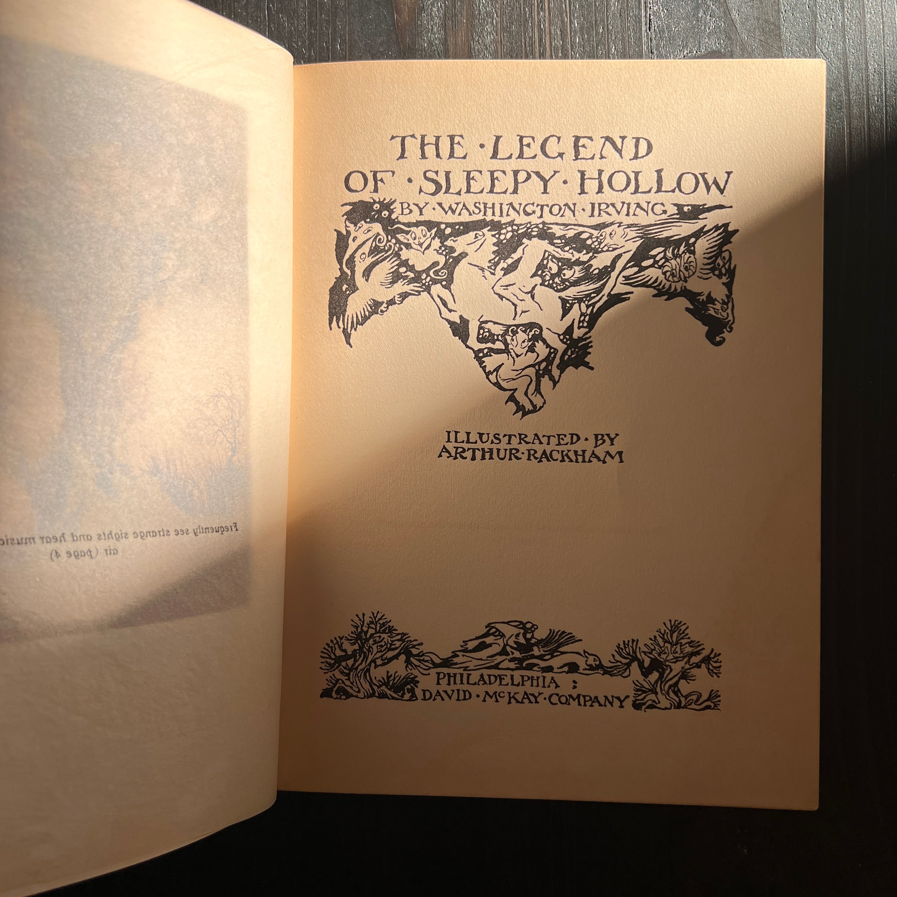 The Legend of Sleepy Hollow by Washington Irving | Illustrated by Arth ...