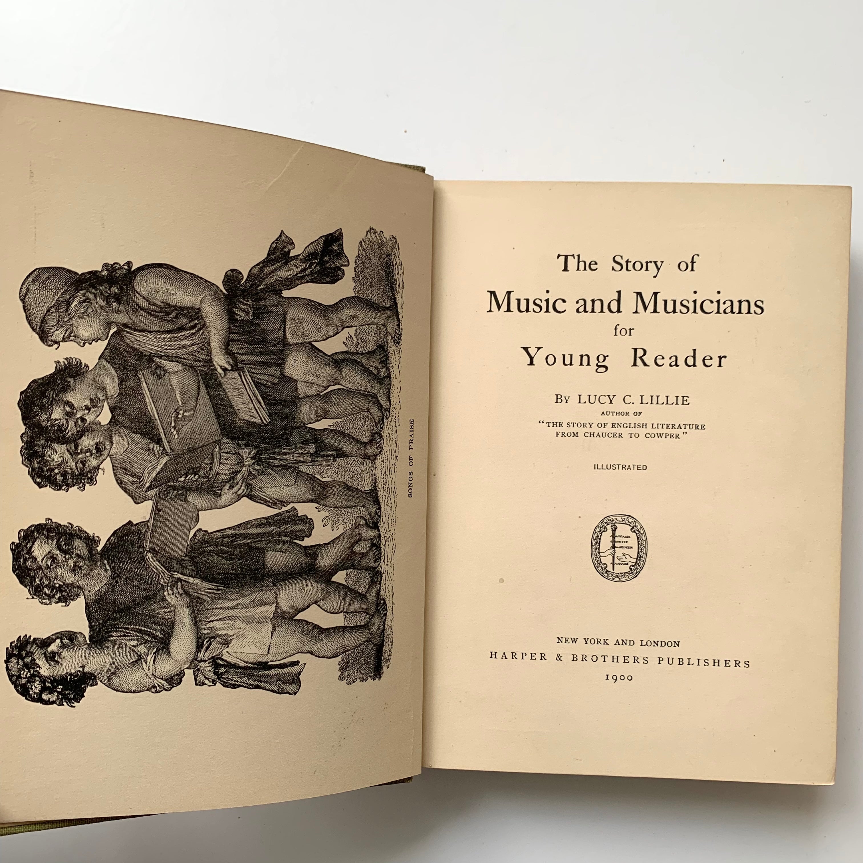 1900 - The Story of Music and Musicians for Young Reader – Honey Bee Mill
