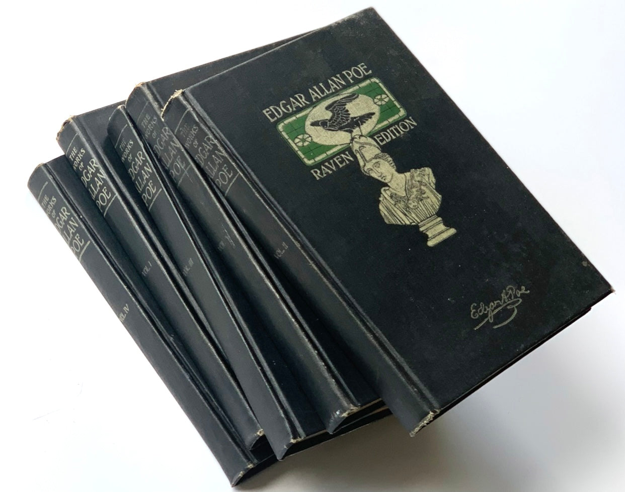1903 - Edgar Allan Poe, The Raven Edition, Complete 5-Volume Set ...