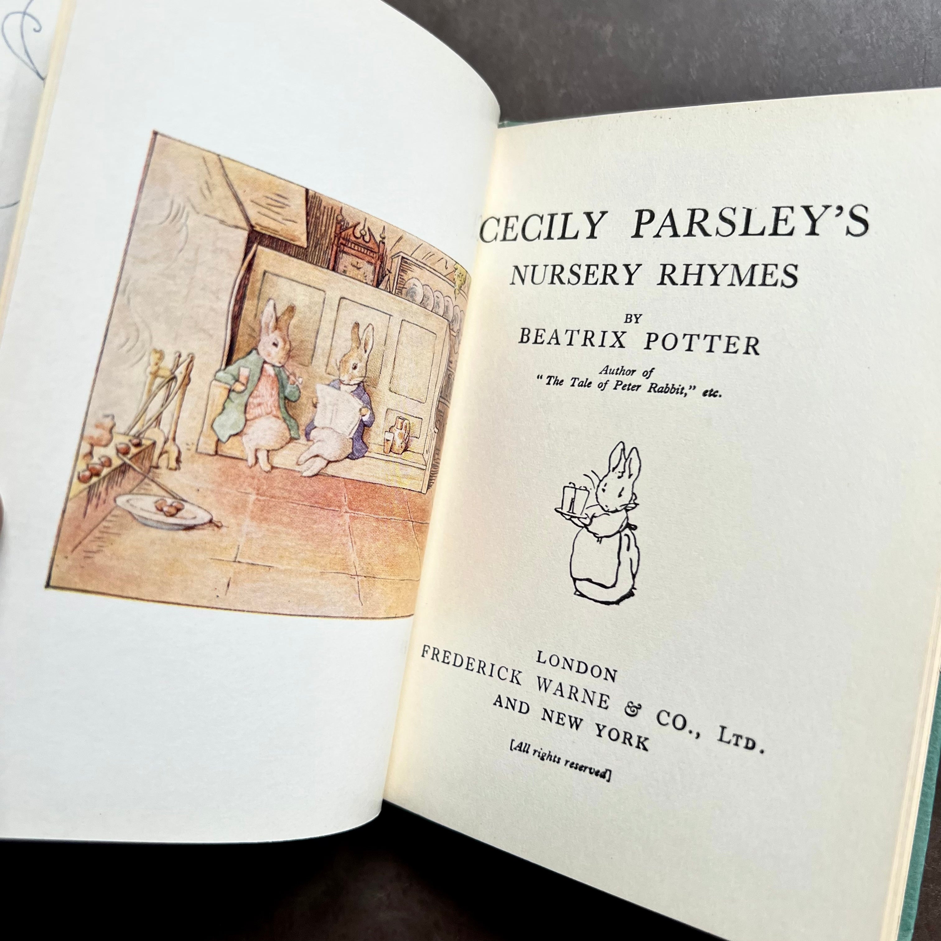 Beatrix Potter’s- Cecily Parsely’s Nursery Rhymes – Honey Bee Mill
