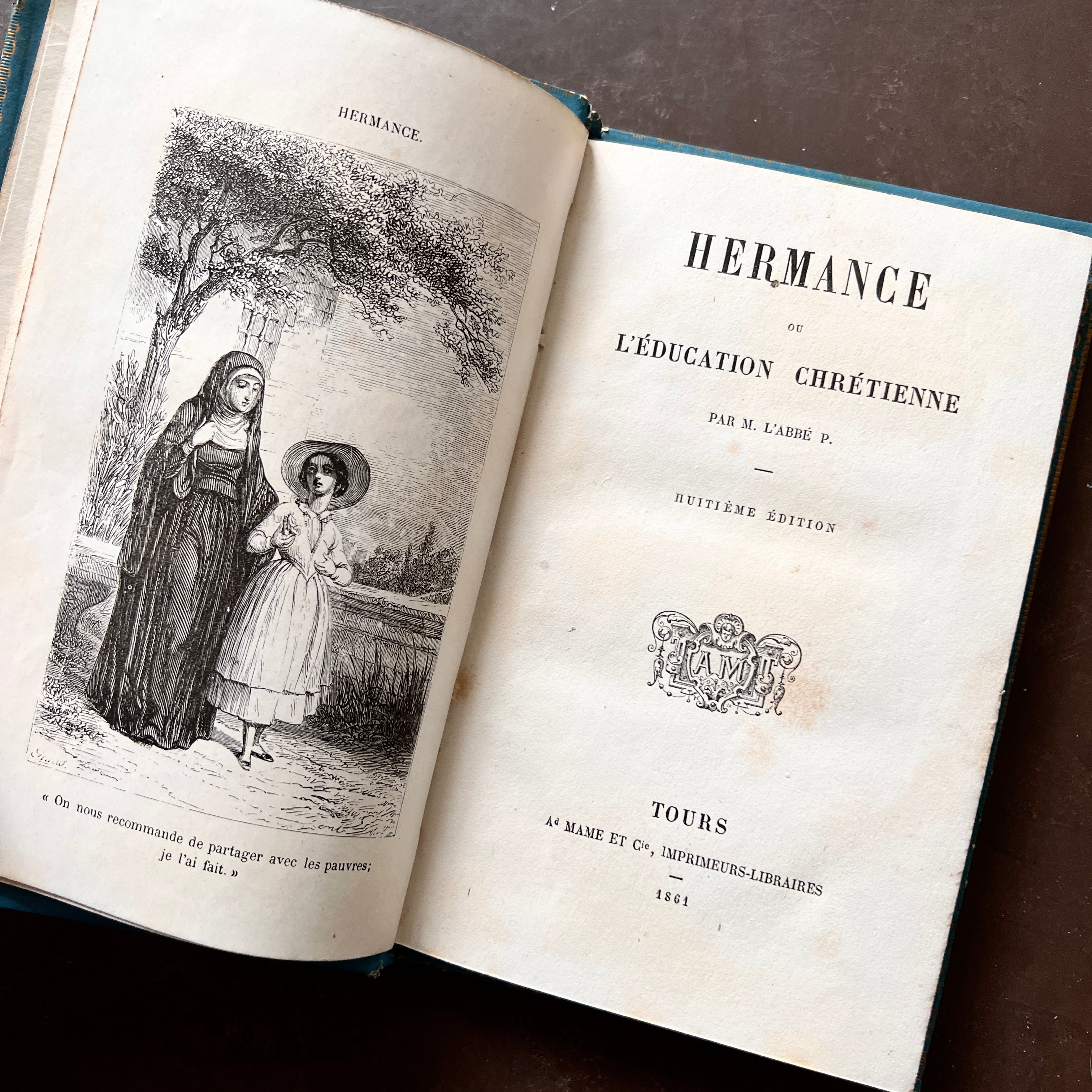 1861 - Hermance De L’Education Chretienne – Honey Bee Mill