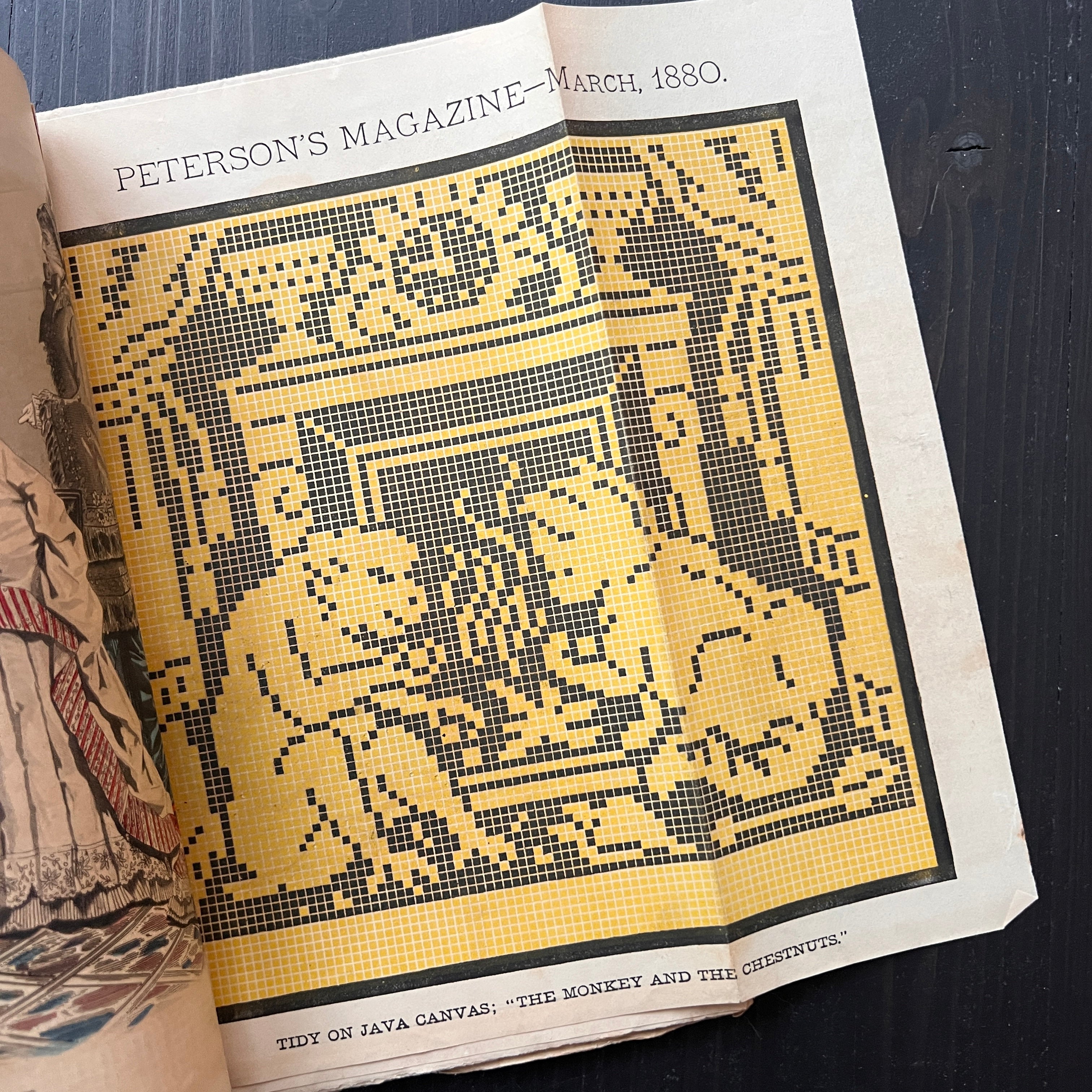 March 1880 - Peterson’s Ladies National Magazine – Honey Bee Mill