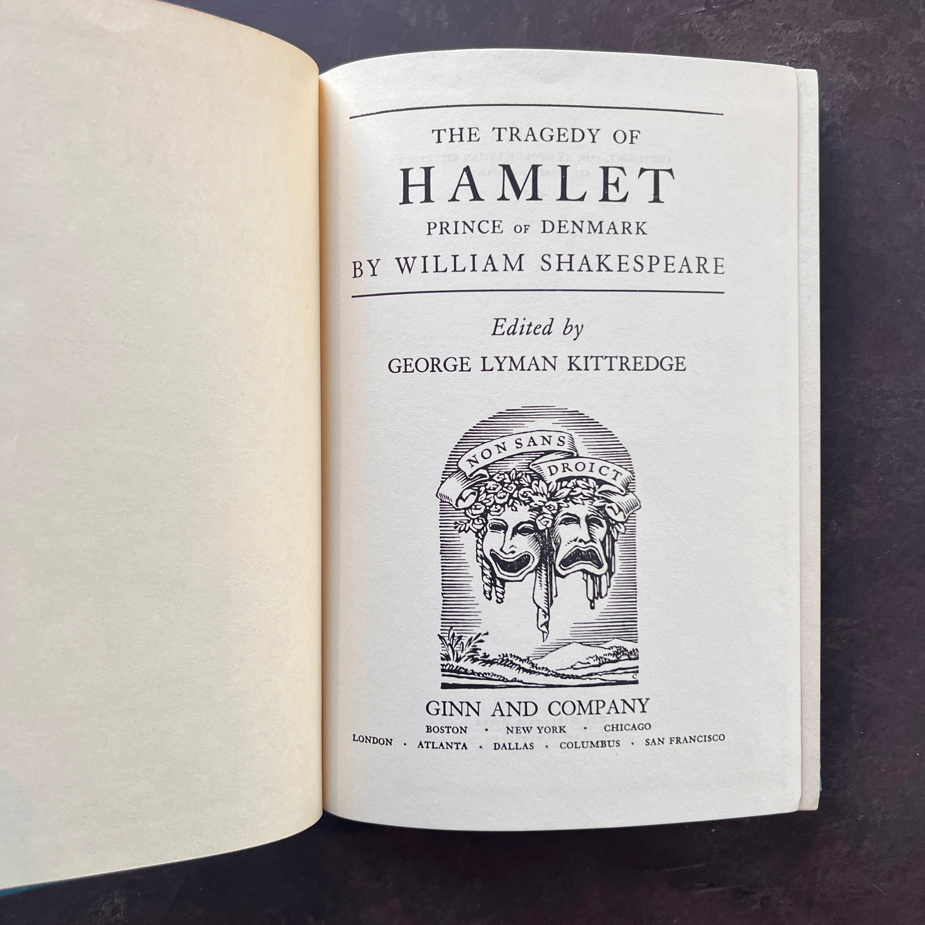 1939 - The Tragedy of Hamlet Prince of Denmark – Honey Bee Mill