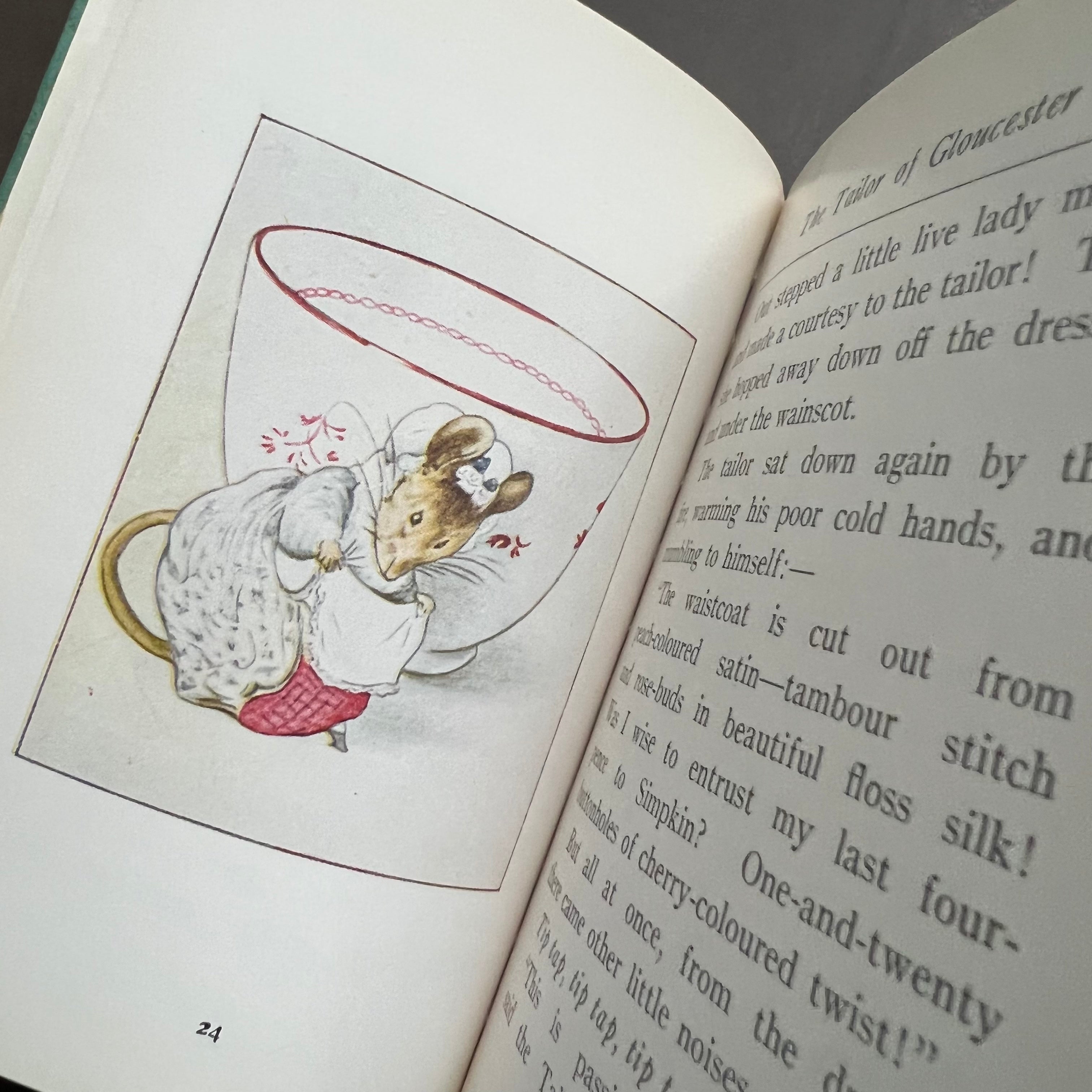 1931 - Beatrix Potter’s- The Tailor of Gloucester – Honey Bee Mill