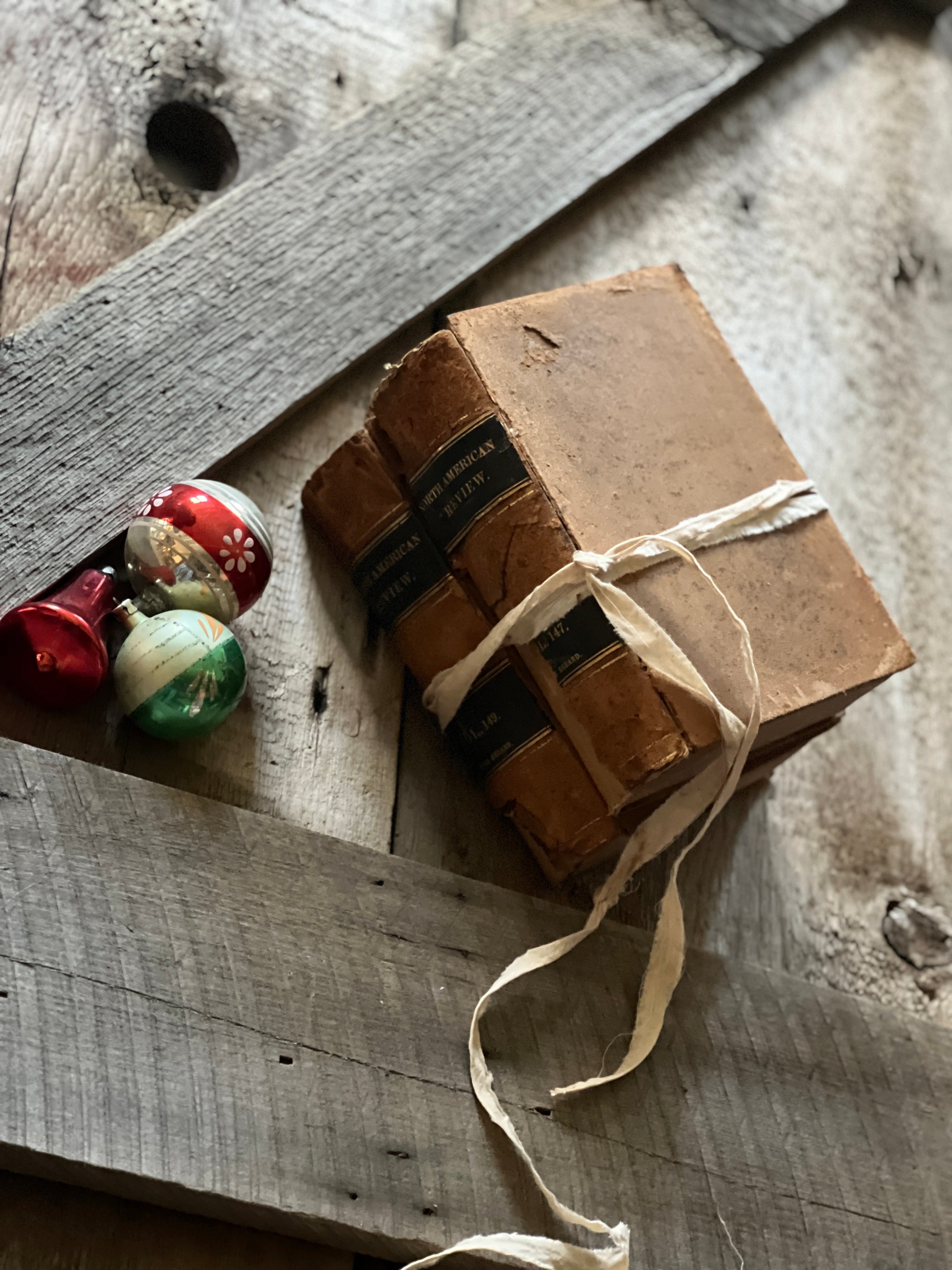 Antique Large Book Set – Honey Bee Mill