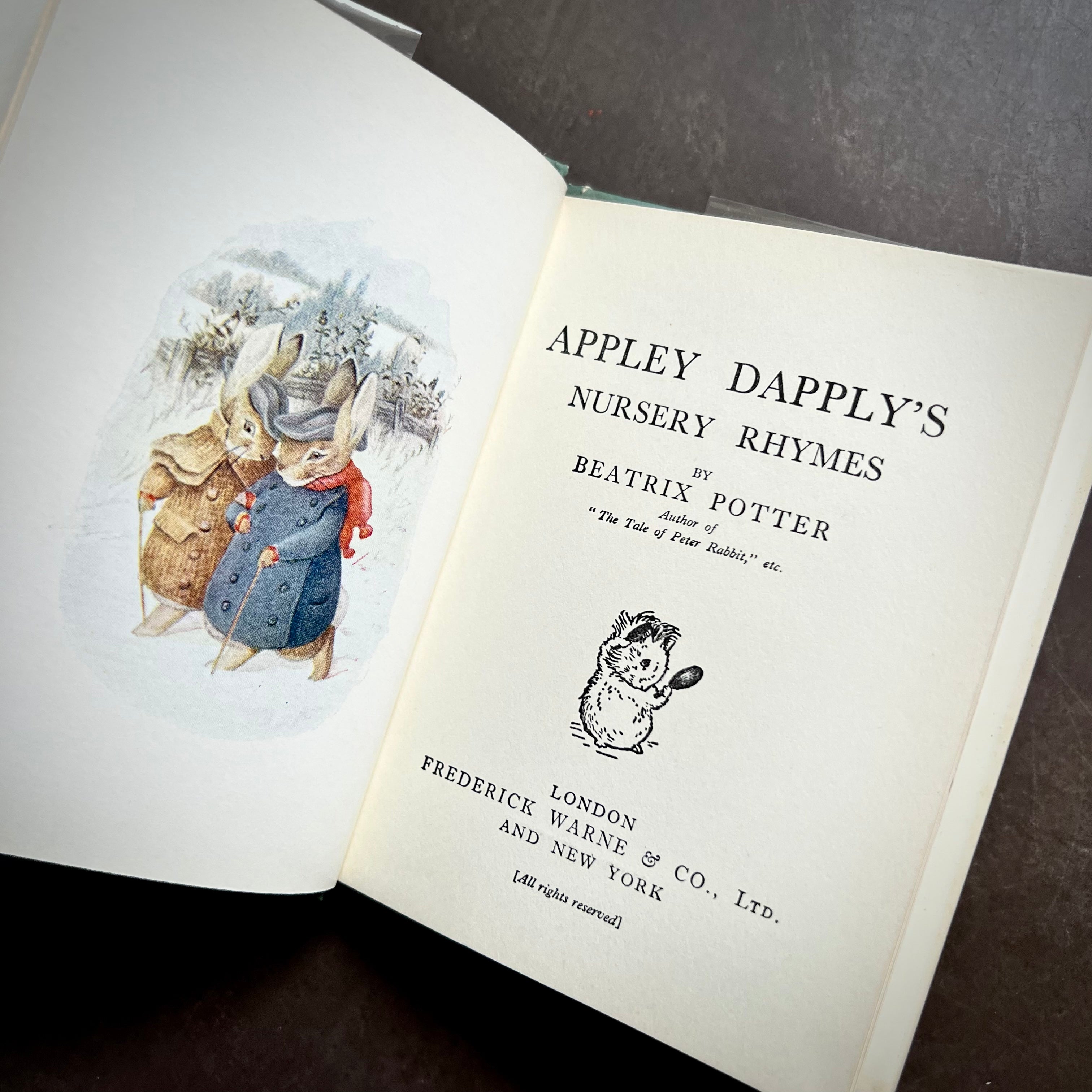 Beatrix Potter’s- Appley Dapply’s Nursery Rhymes – Honey Bee Mill