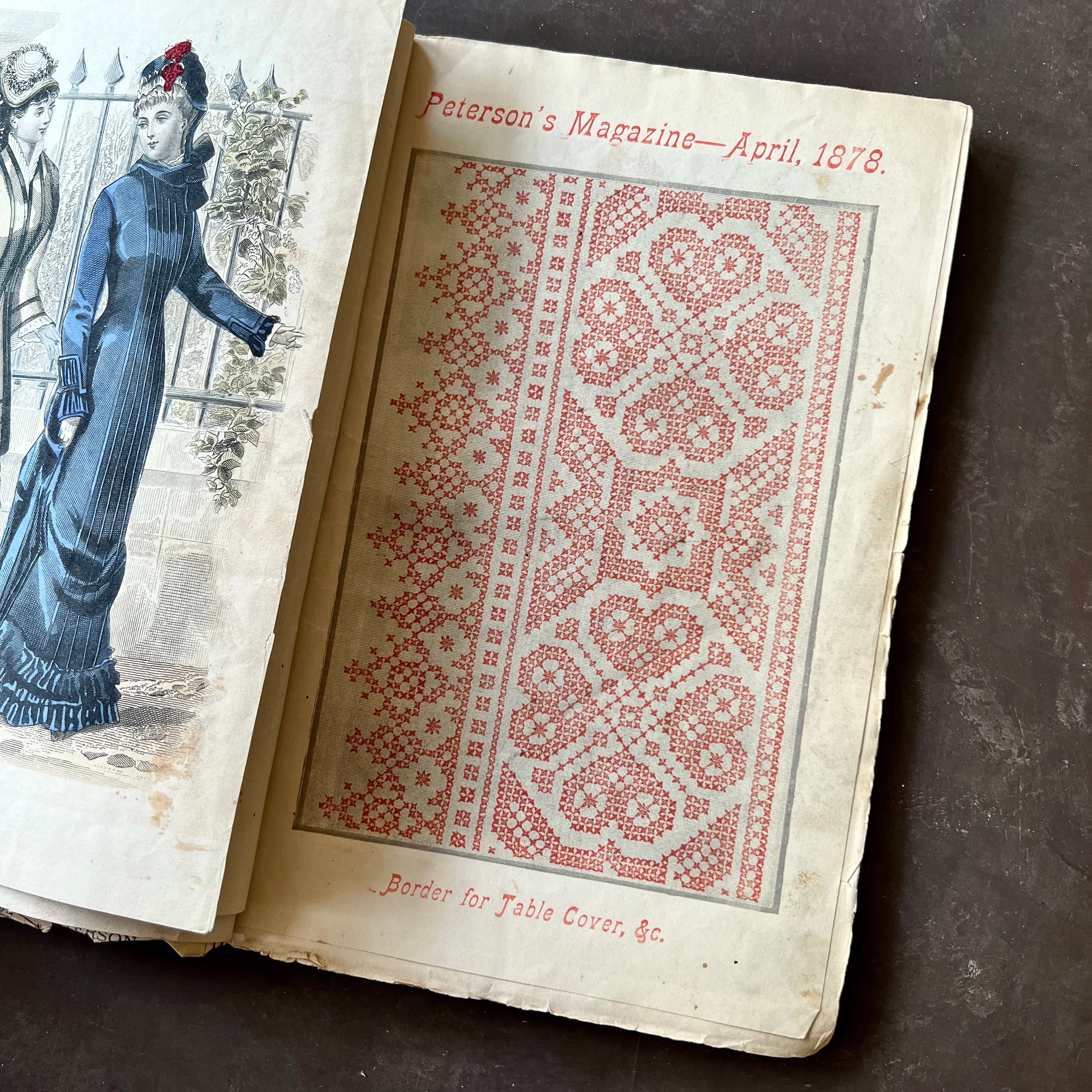 April 1878 - Peterson’s Ladies National Magazine – Honey Bee Mill