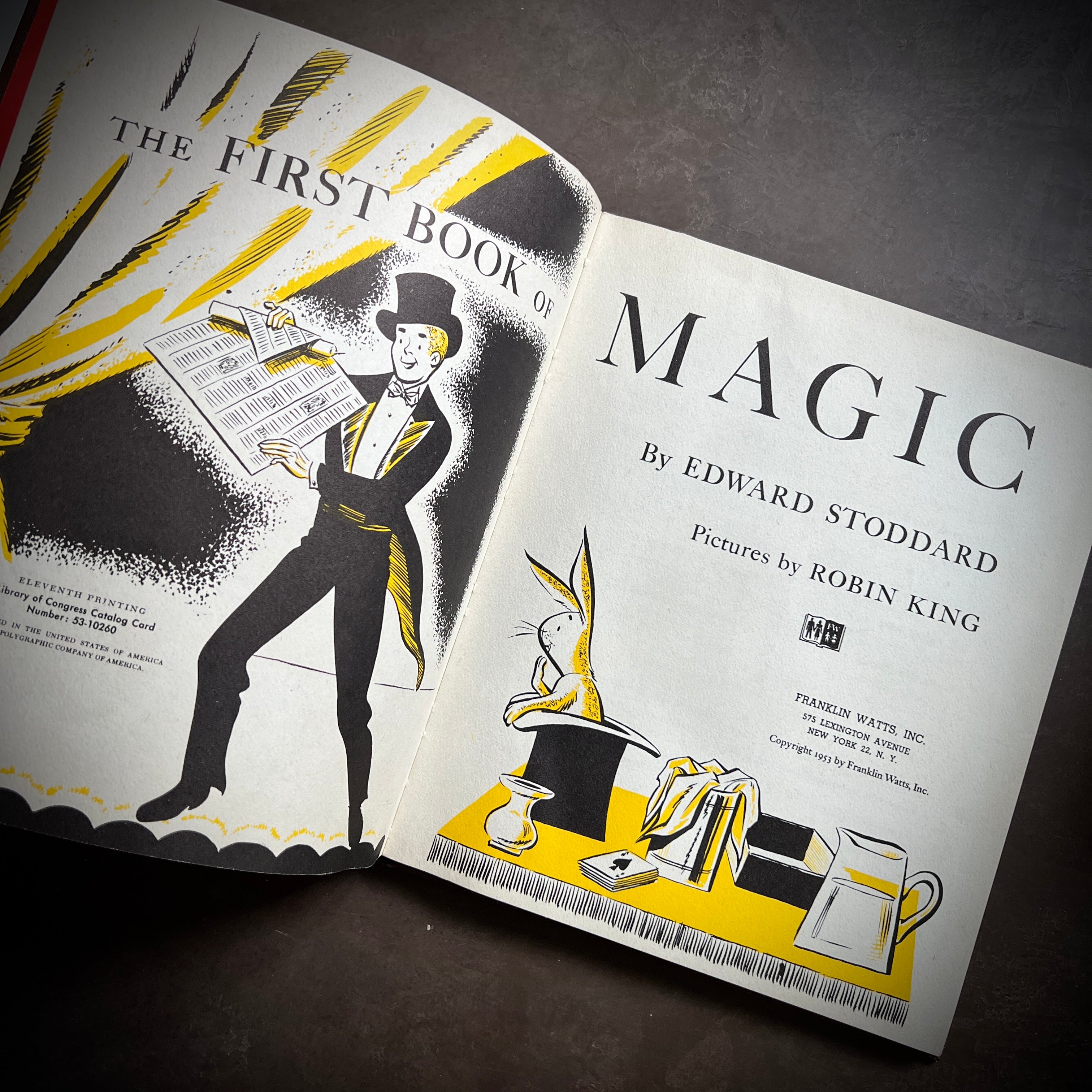 1953 - The First Book of Magic – Honey Bee Mill