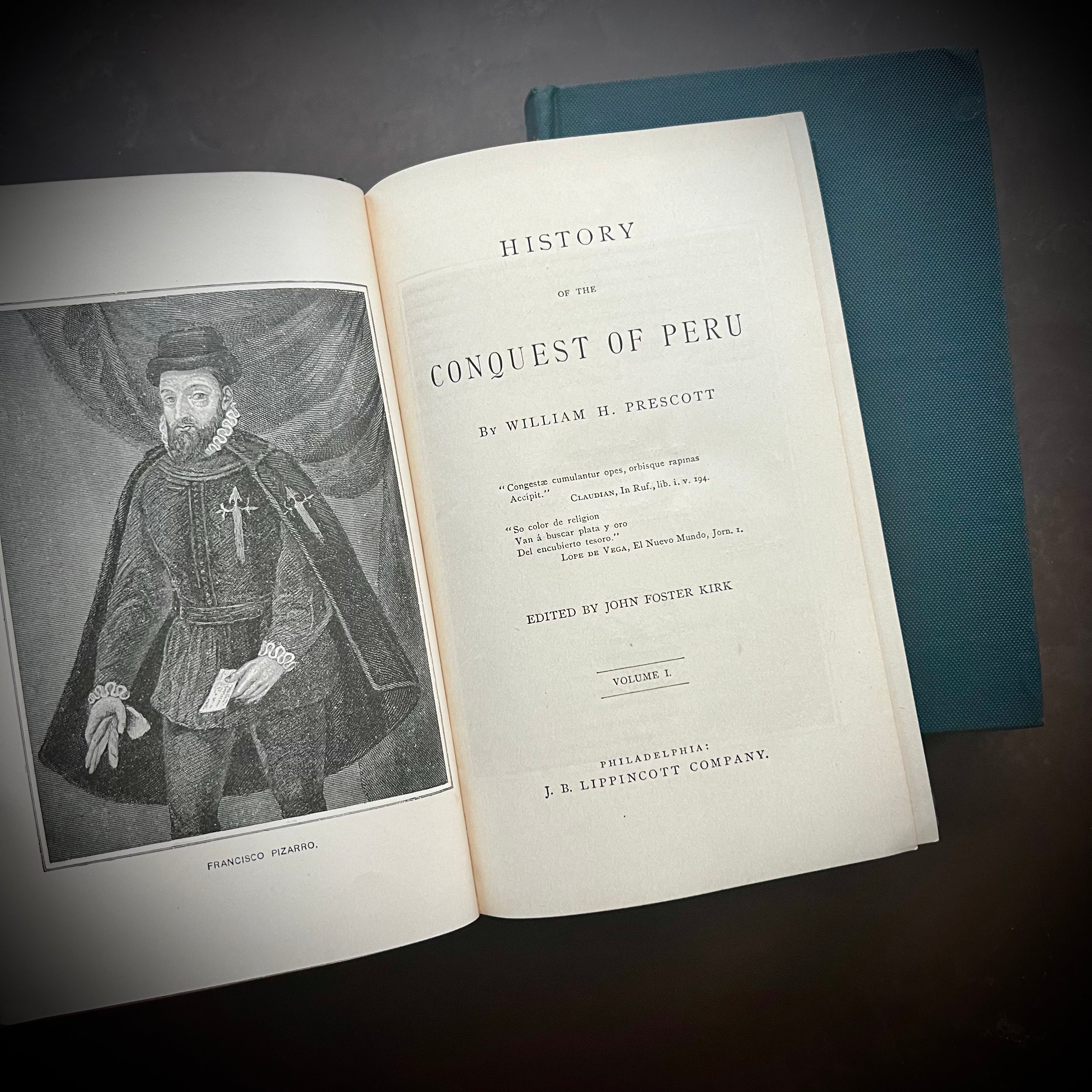 1874 - History of The Conquest of Peru – Honey Bee Mill