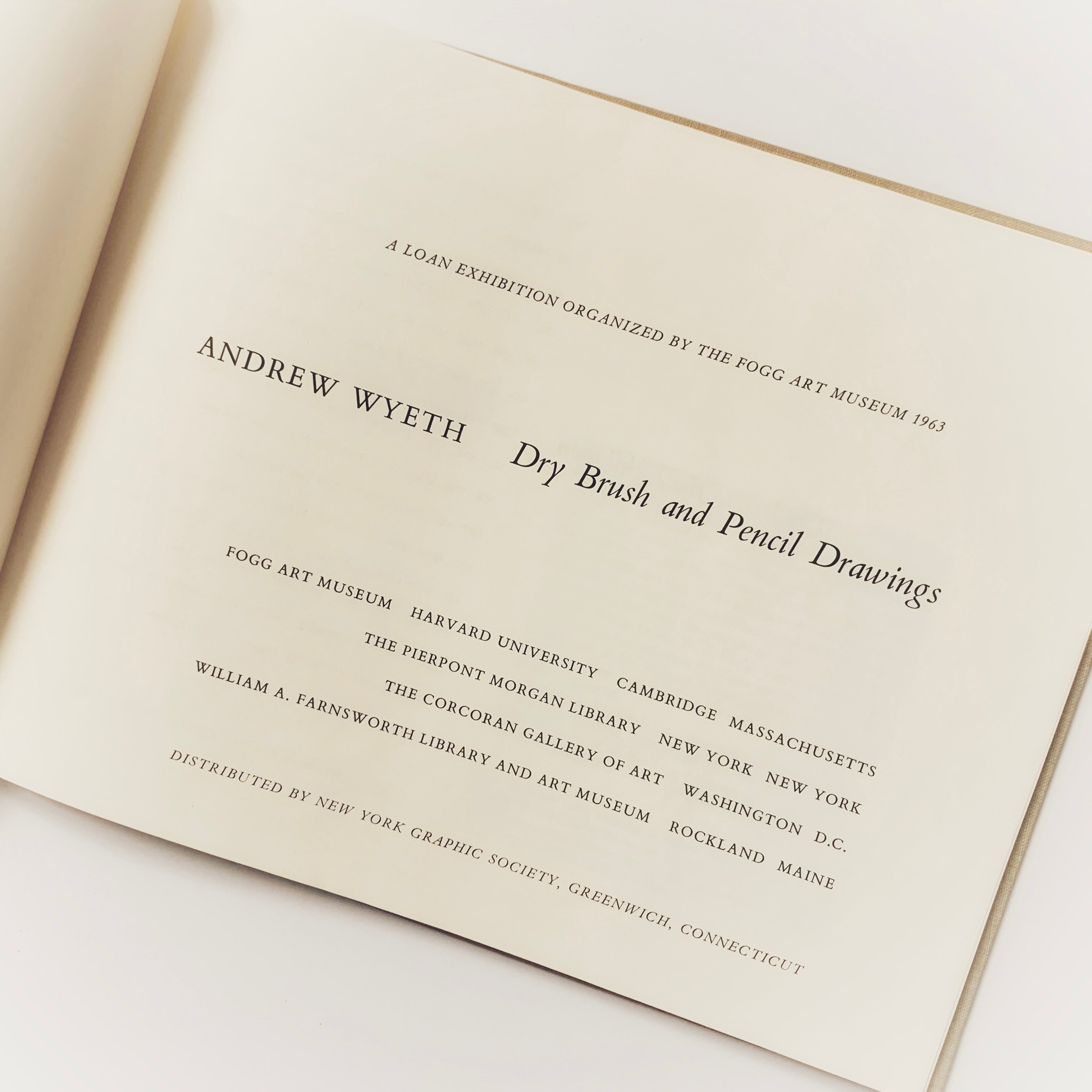 1963, Andrew Wyeth, Fogg Art Museum, First Edition – Honey Bee Mill