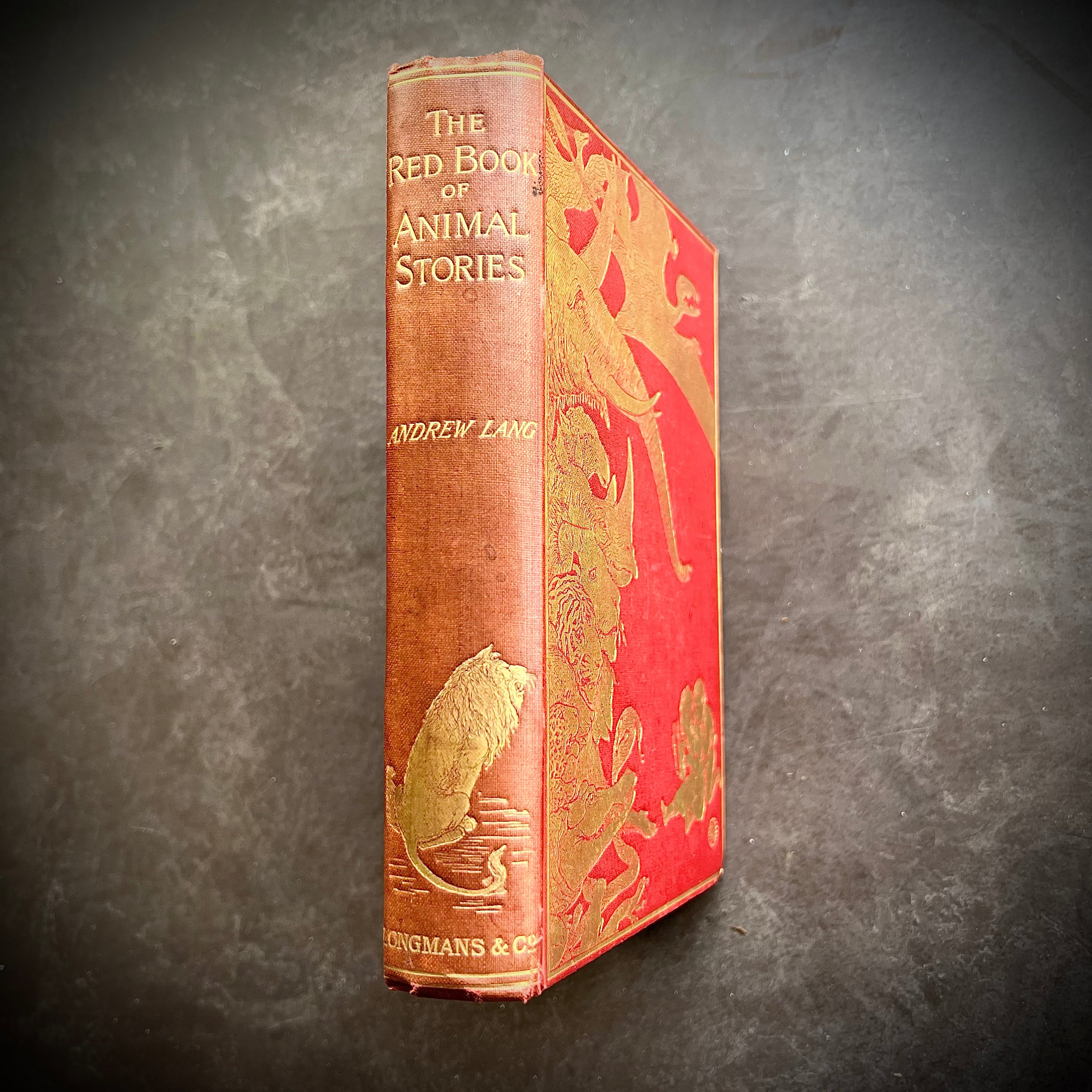 1899 - The Red Book of Animal Stories, First Edition – Honey Bee Mill