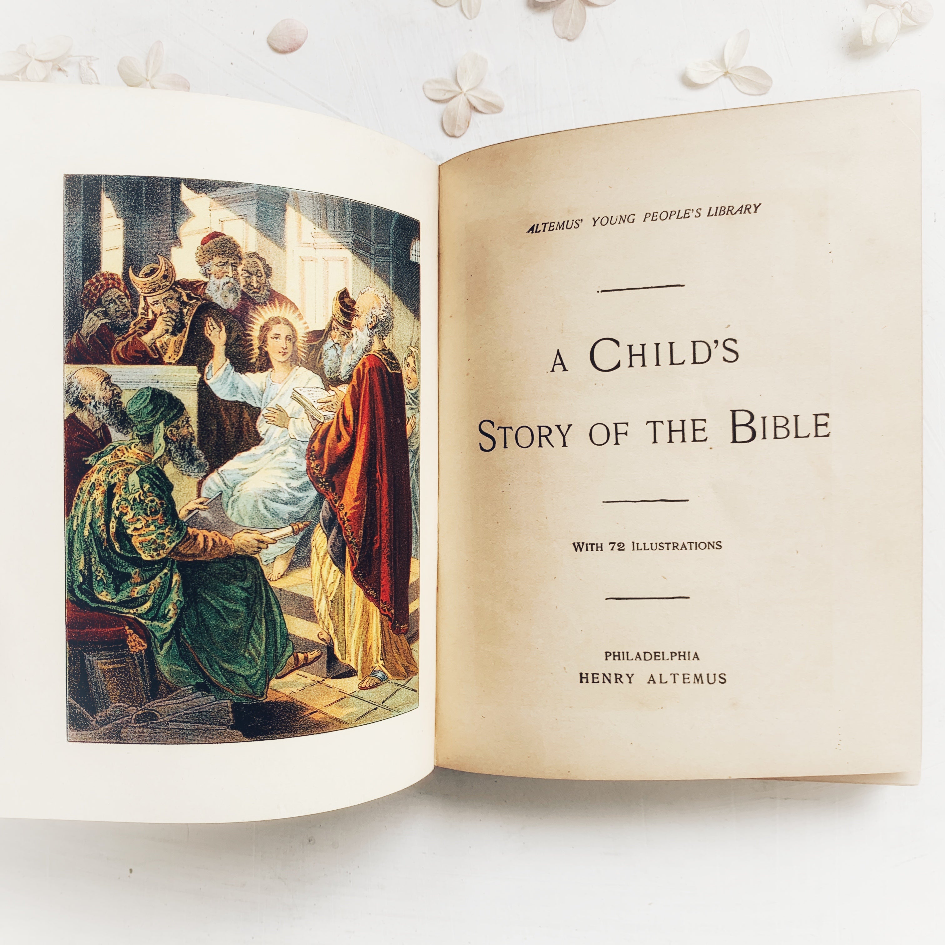 1899 - Henry Altemus’ A Child’s Story of the Bible – Honey Bee Mill